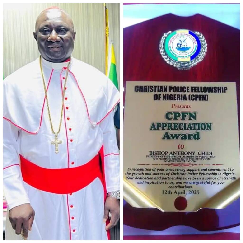 Bishop Anthony honours for soul-winning impact by Christian Police ...