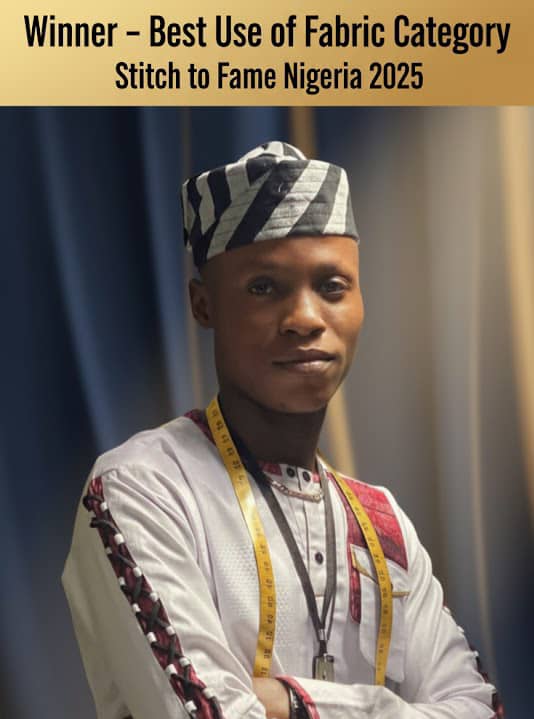 Ogungbe Lateefat crowned winner of Stitch to Fame Nigeria 2025 - The ...